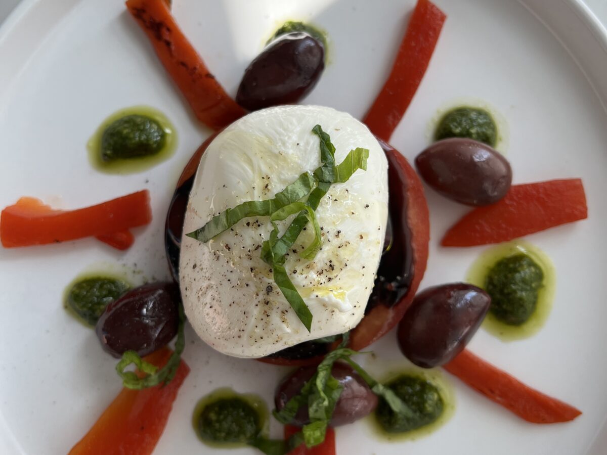 Burrata Mediterraneo - The Pasta Plate